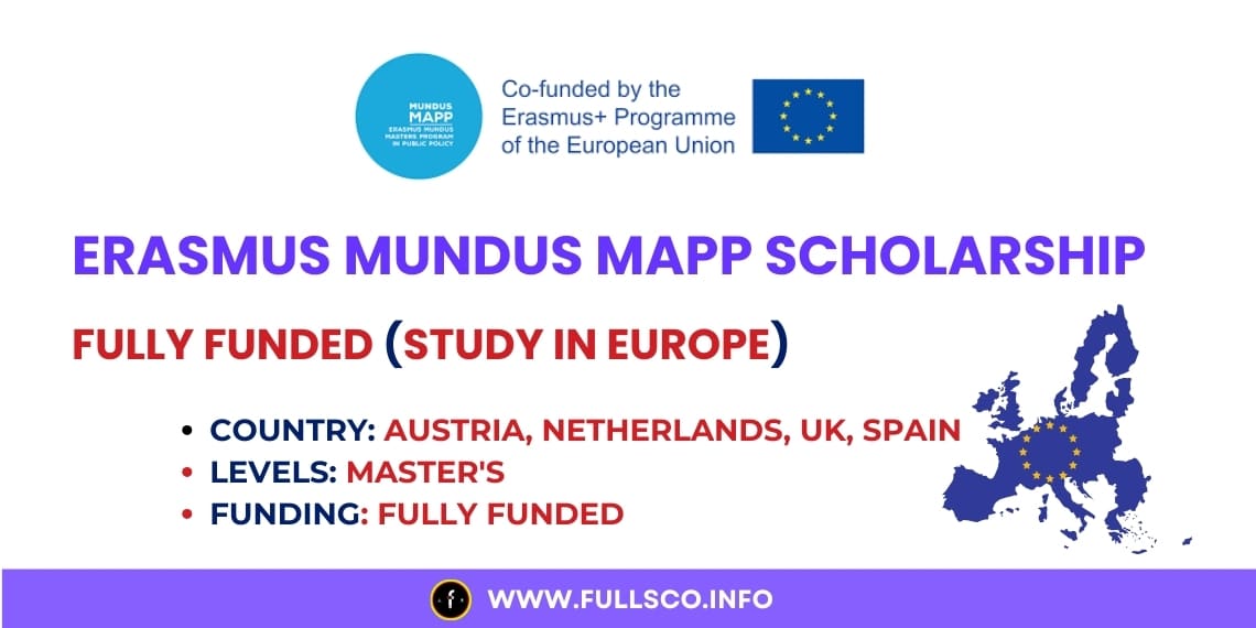 Erasmus Mundus MAPP Scholarship 2026/27 Fully Funded